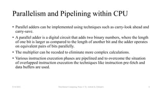 Uni Processor Architecture | PPTX