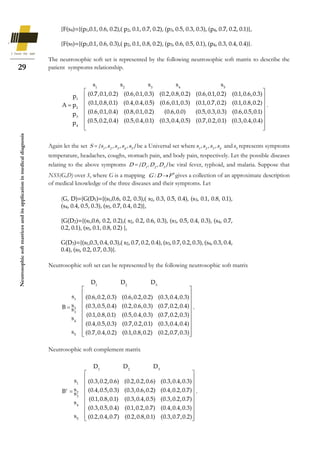 Neutrosophic soft matrices and its application in medical diagnosis | PDF
