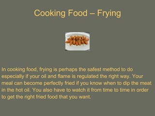 Cooking Food: The Different Methods | PPT | Barbecues and Grilling ...