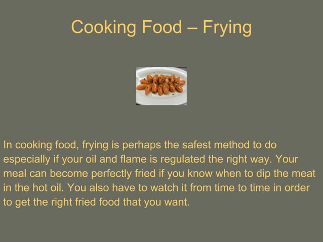 Cooking Food: The Different Methods | PPT | Barbecues and Grilling ...