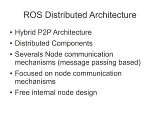ROS distributed architecture | PDF