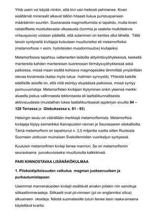 Kivilajityypit ja magmat | PDF