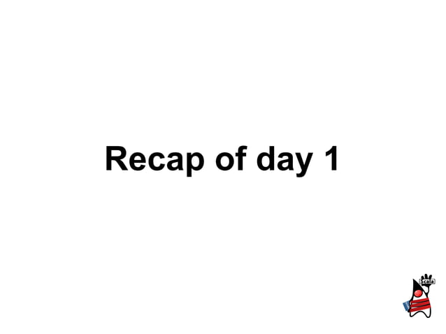 2.1 recap from-day_one | PPT