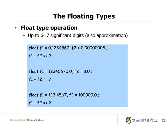 2 1. variables & data types | PPT