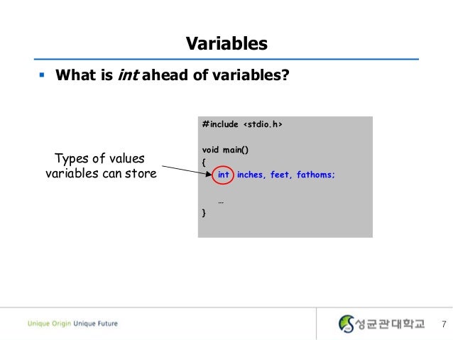 2 1. variables & data types