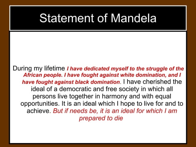 Nelson Mandela | PPT