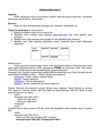 лабораторийн ажил 2 | PDF