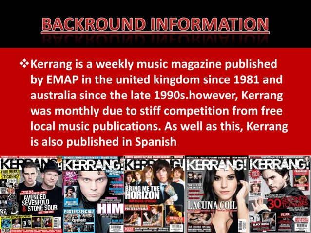 PRESENTATION KERRANG | PPT