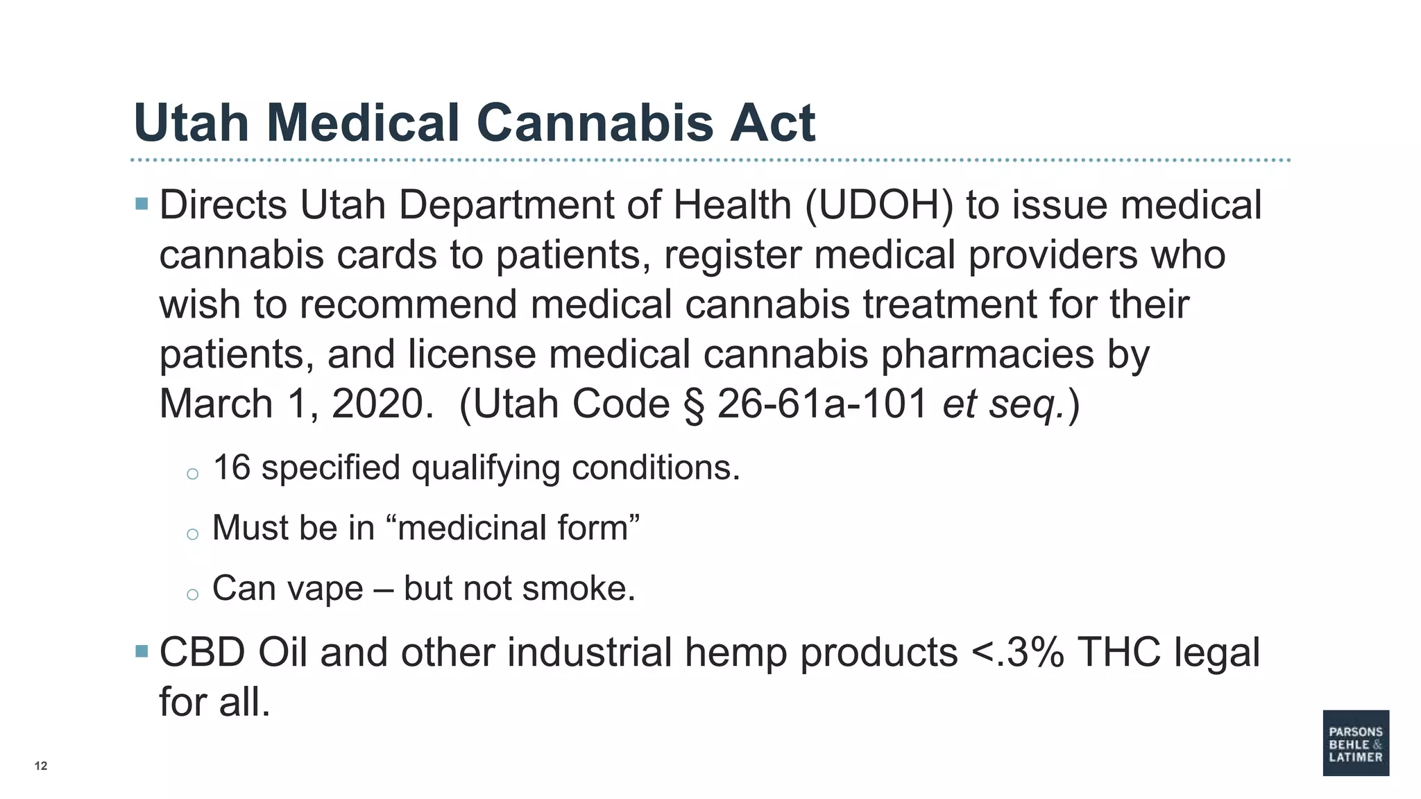 Marijuana and the Workplace | PPTX