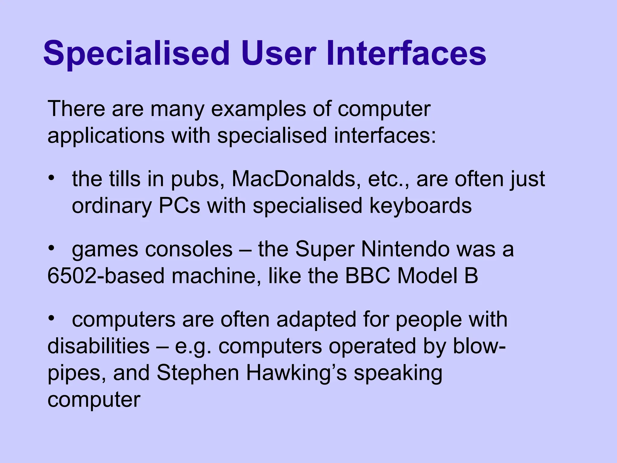 2-10 User Interfaces.ppt for educational | PPT