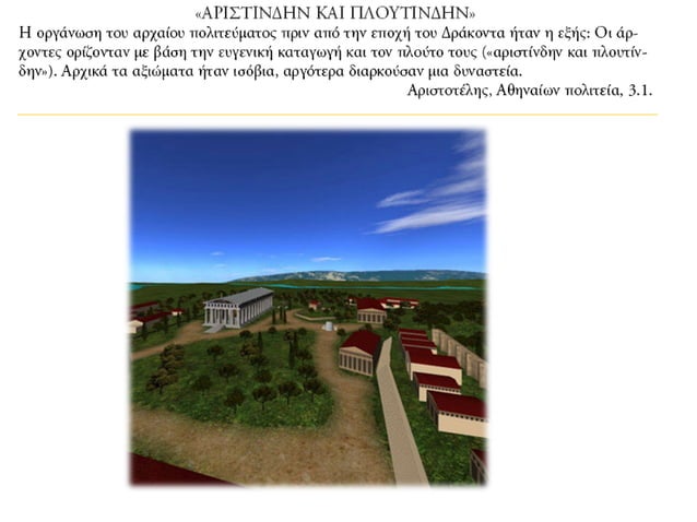 2. Η πόλη κράτος και η εξέλιξη του πολιτεύματος | PPSX