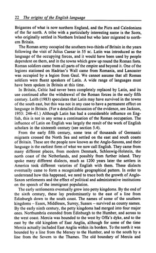 origins of english language | PDF