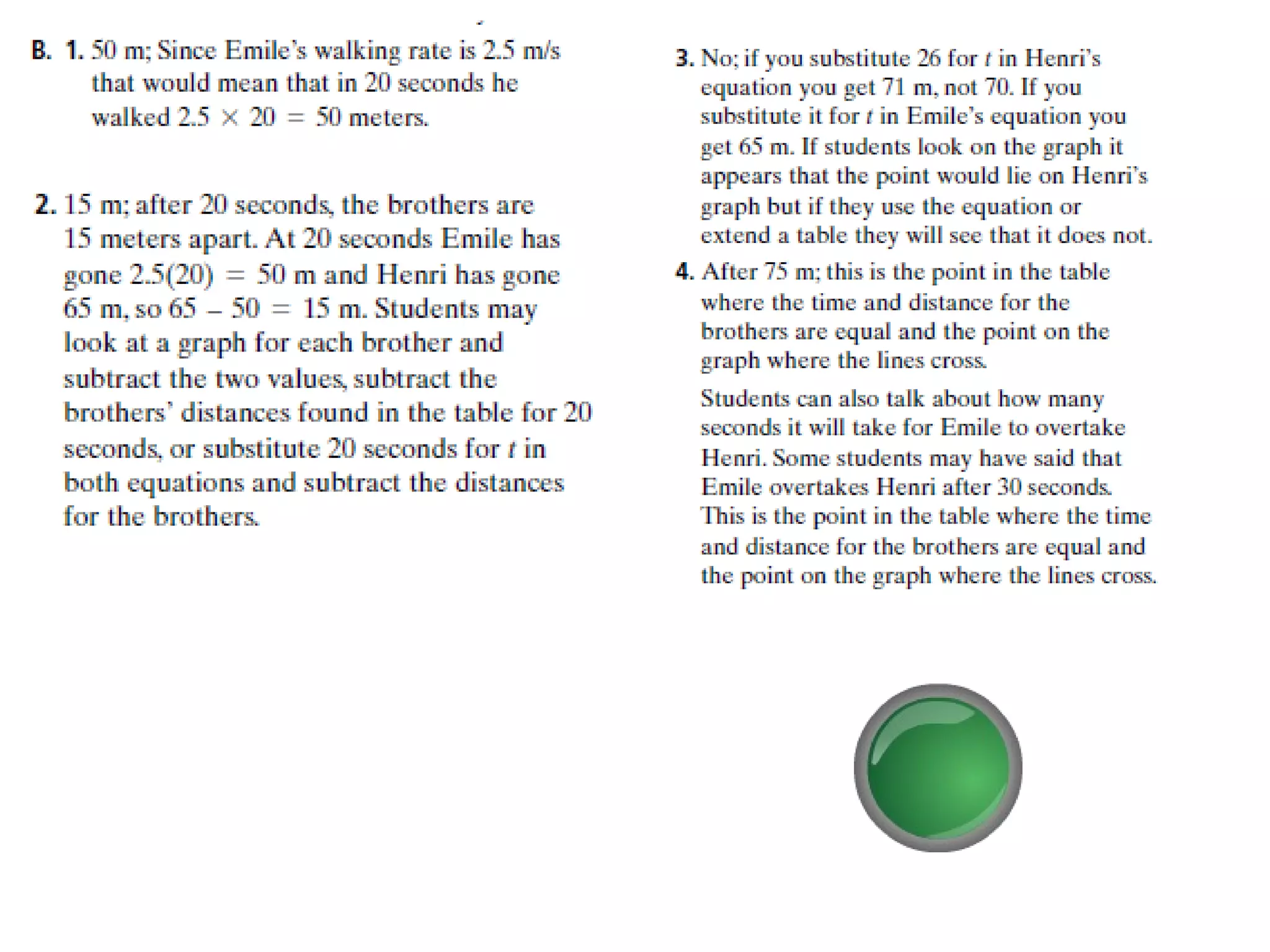 Moving Straight Ahead 2.1 & 2.2 | PPT