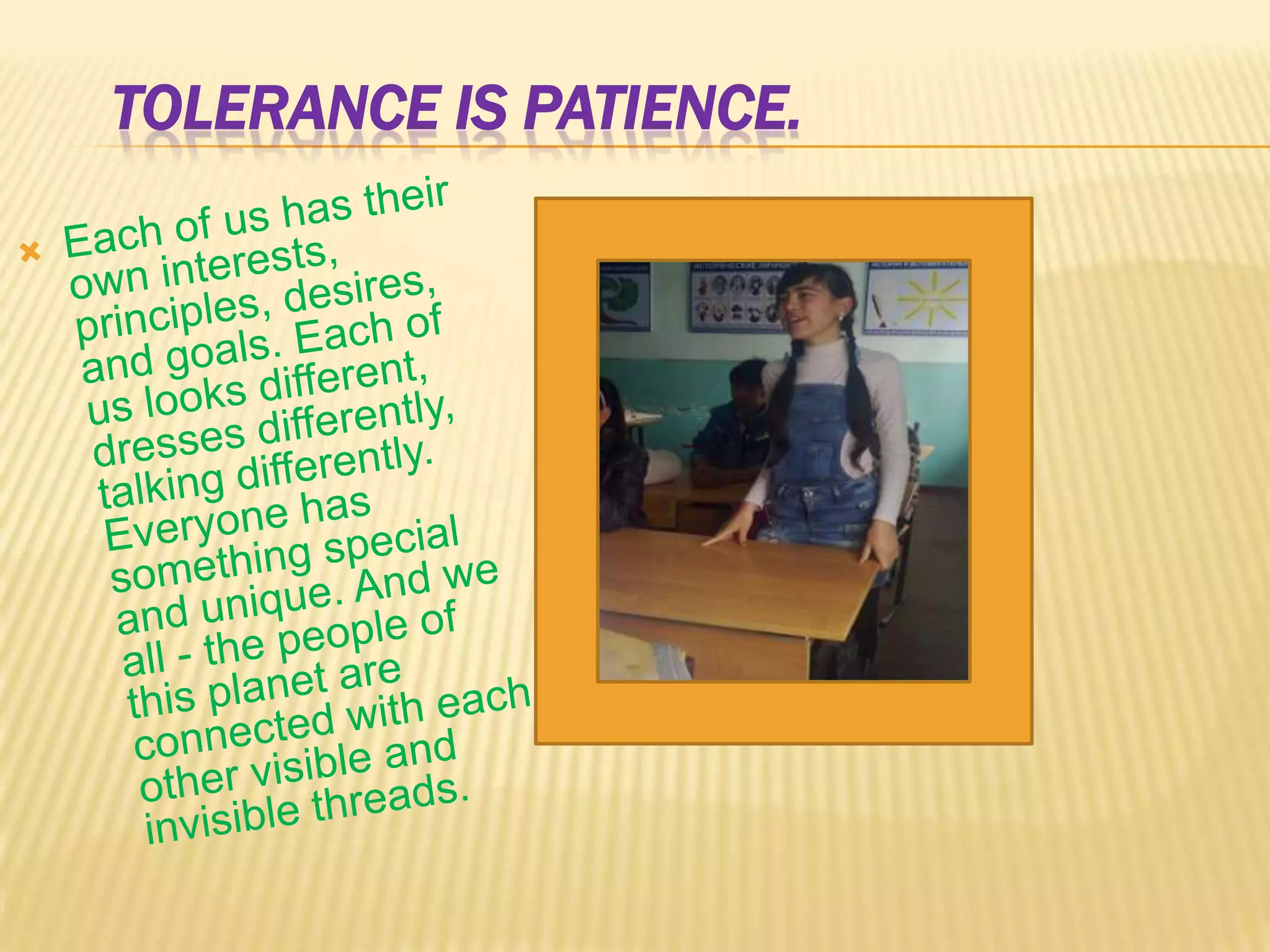 Tolerance | PPTX