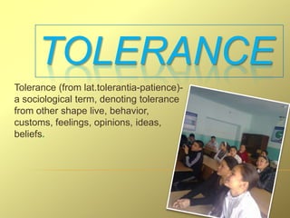 Tolerance | PPTX