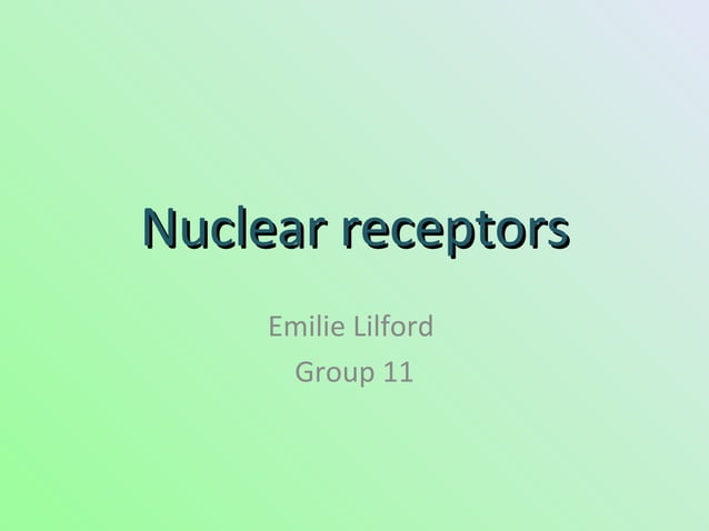 nuclear envelope | PPT