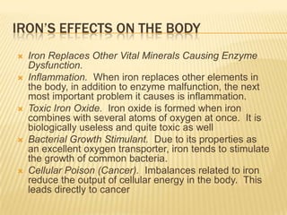 Iron Poisoning | PPTX