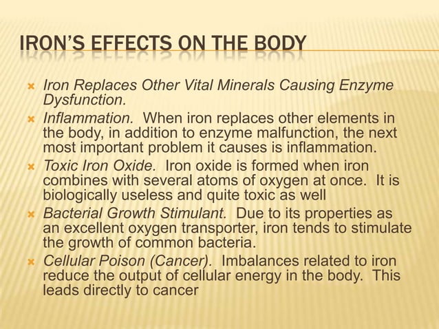 Iron Poisoning | PPTX