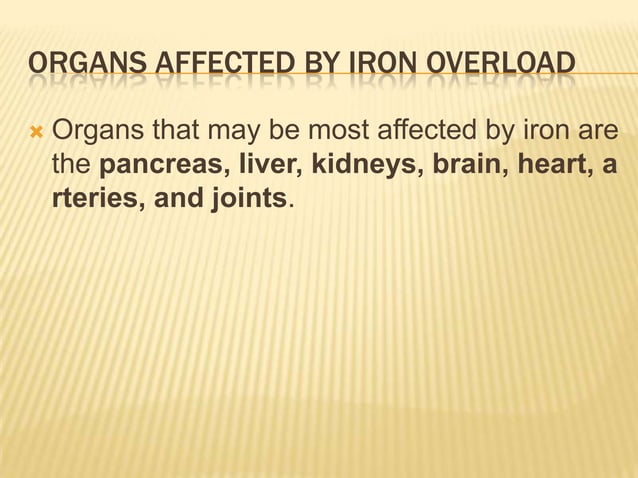 Iron Poisoning | PPTX