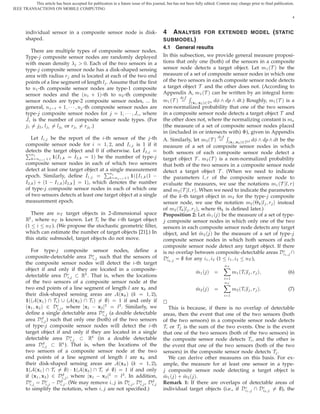 Estimating Parameters of Multiple Heterogeneous Target Objects Using Composite Sensor Nodes | PDF