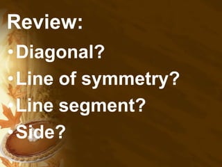 2 12 Diagonals & Vertices | PPTX