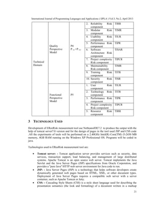 EReeRisk- EFFICIENT RISK IMPACT MEASUREMENT TOOL FOR REENGINEERING ...