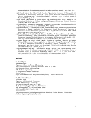 EReeRisk- EFFICIENT RISK IMPACT MEASUREMENT TOOL FOR REENGINEERING ...