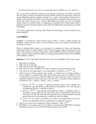 MANAGING THE INTERTWINING AMONG USERS, ROLES, PERMISSIONS, AND USER RELATIONSHIPS IN AN ...