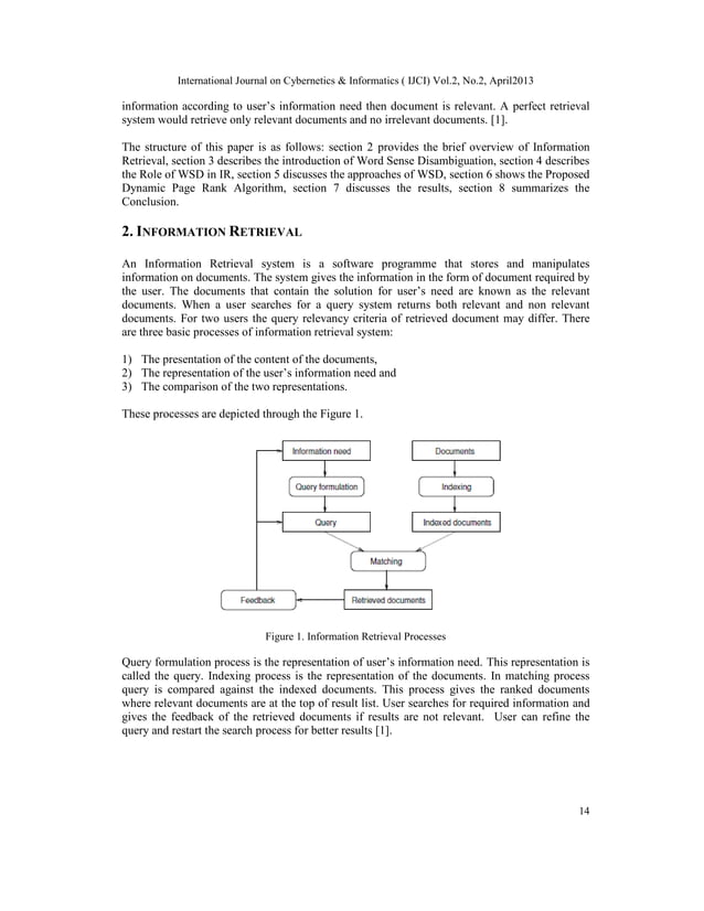 MODIFIED PAGE RANK ALGORITHM TO SOLVE AMBIGUITY OF POLYSEMOUS WORDS | PDF
