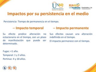 2.2 impactos ambientales y su clasificación | PDF