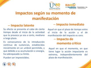 2.2 impactos ambientales y su clasificación | PDF
