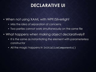xaml overview | PPT | Free Download