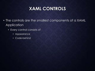 xaml overview | PPT