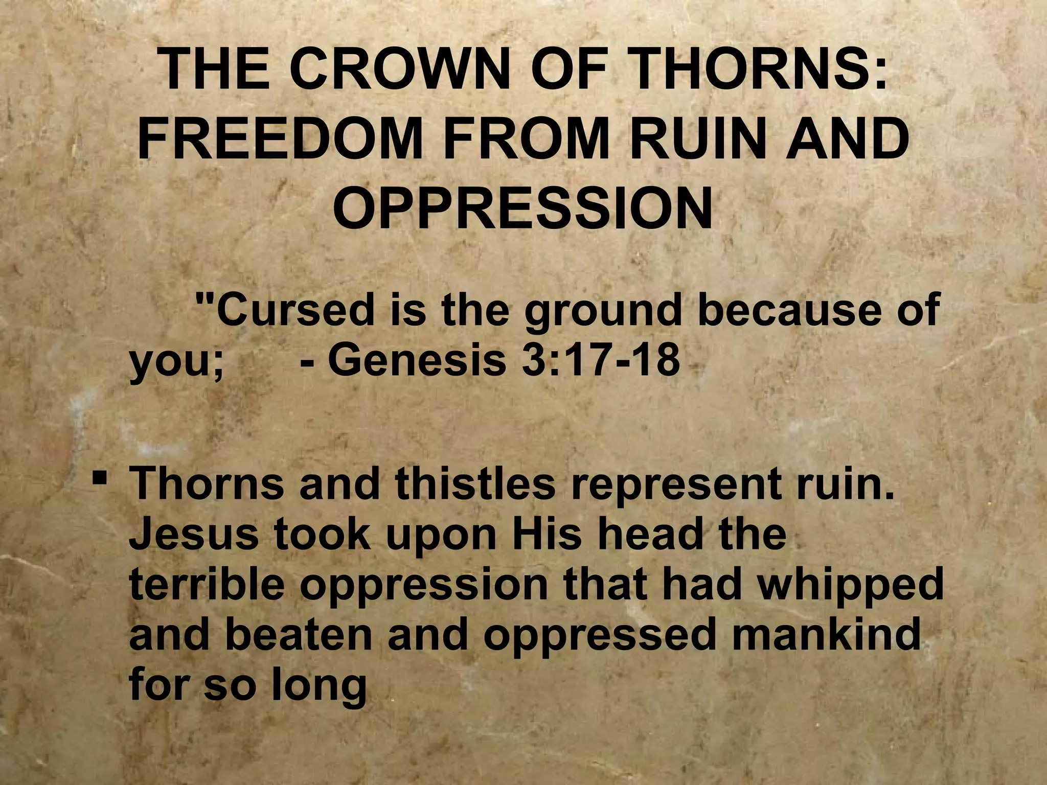 Pre Encounter Lesson 2: The Cross | PPT