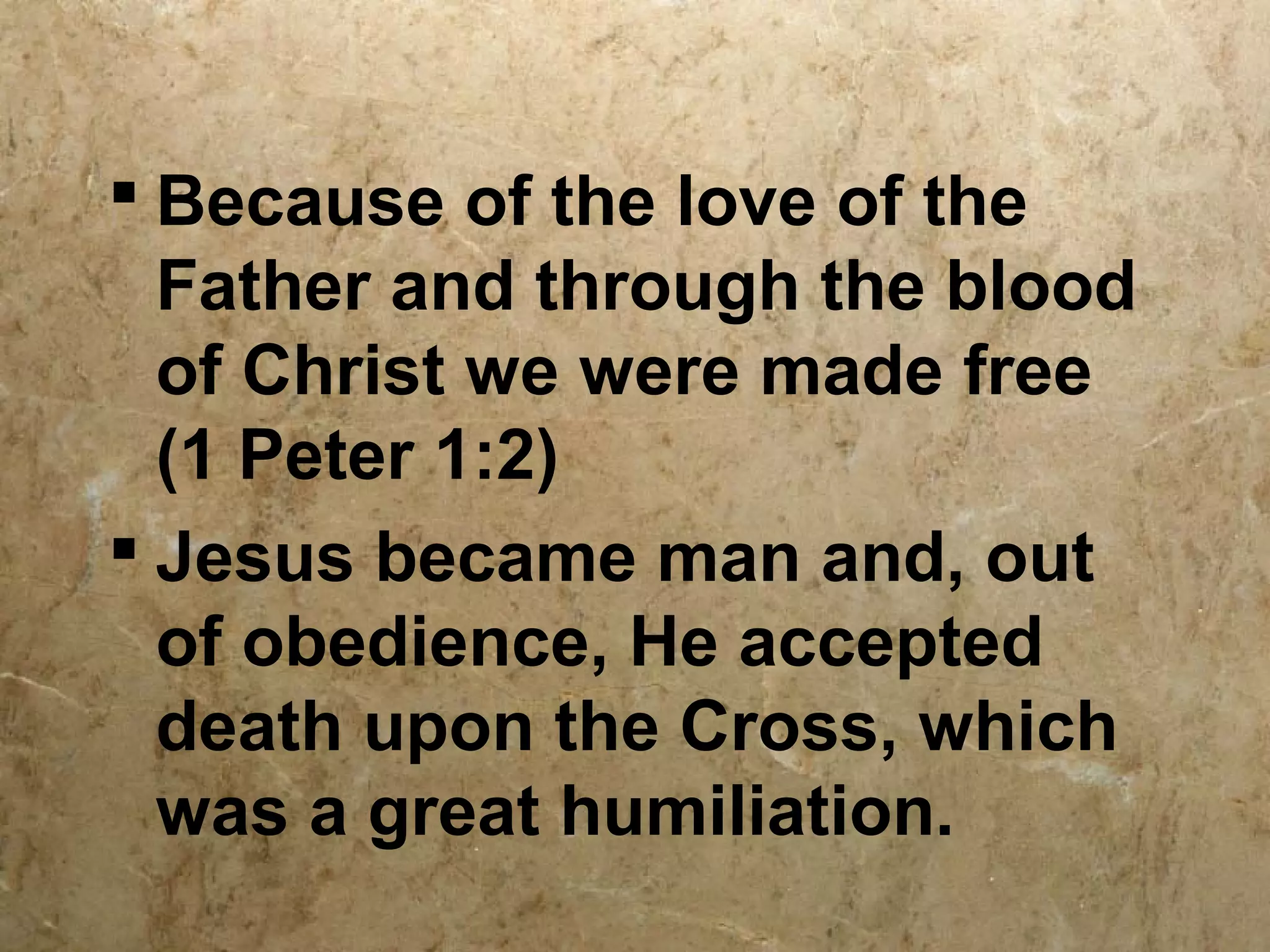 Pre Encounter Lesson 2: The Cross | PPT