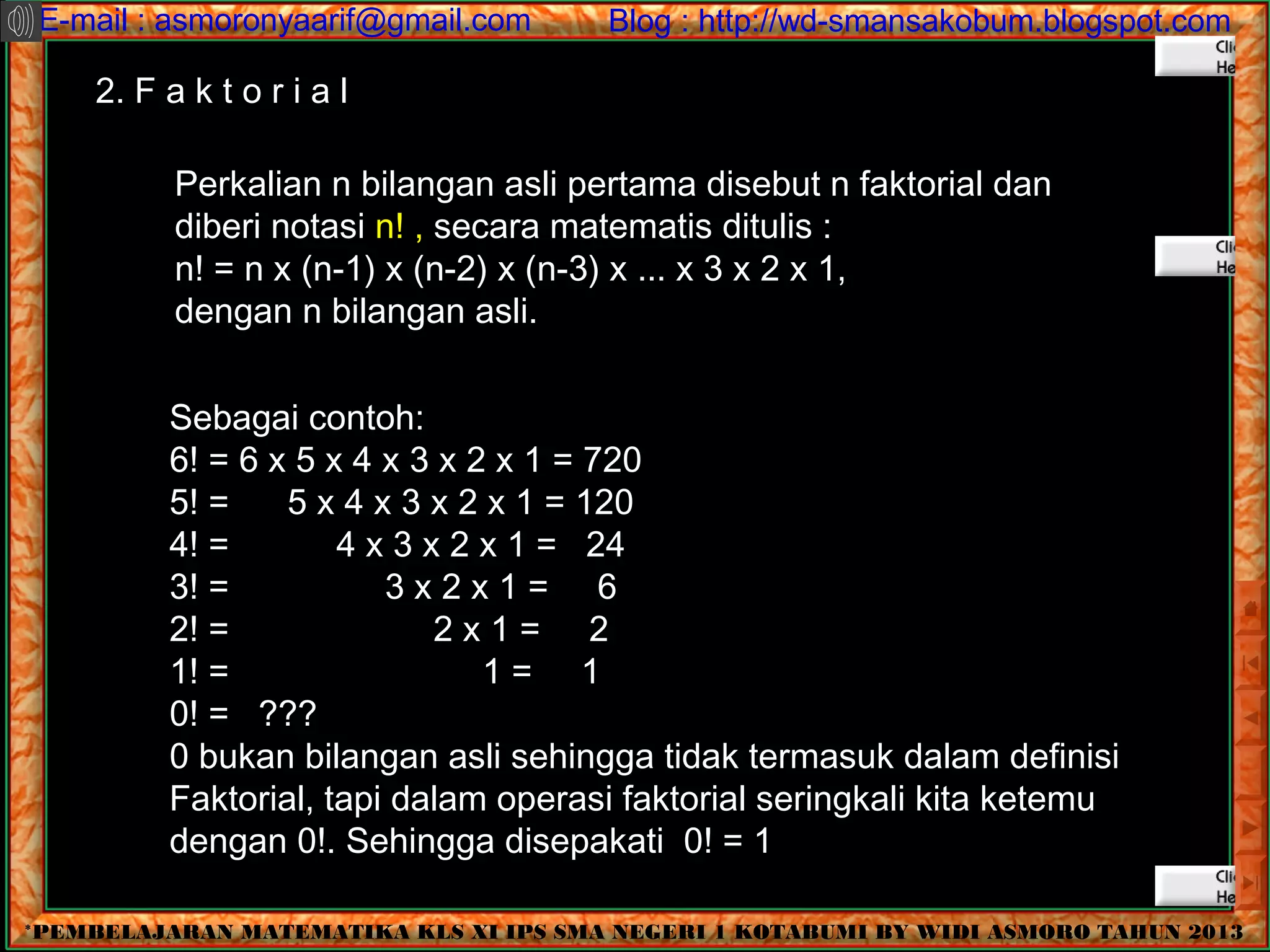 2. Faktorial | PPT