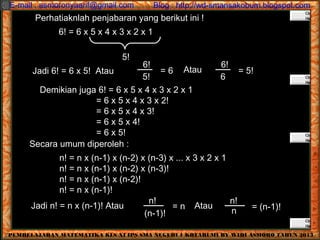2. Faktorial | PPT