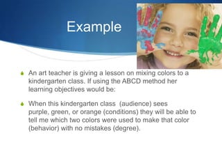 EDP 332 2.3 Instructional Goals and Objectives | PPT