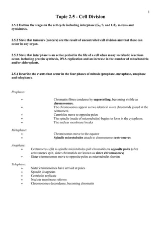 2.5 cell division notes | DOC