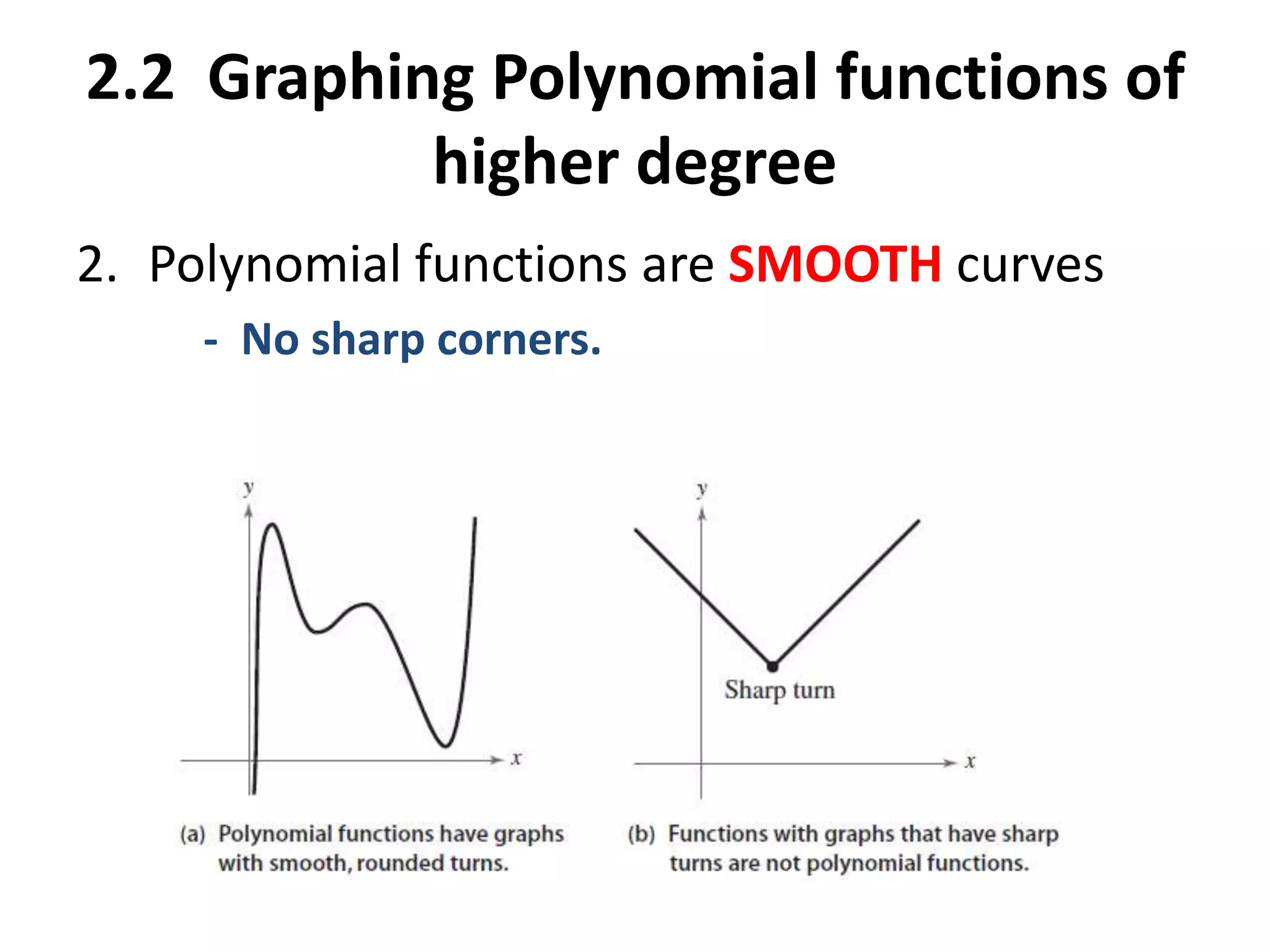 2.2 polynomial functions of higher degree | PPTX