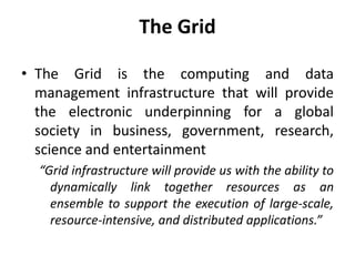 2. the grid | PDF | Internet | Computing