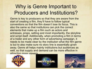 Genre Research | PPTX | Horror | Genres