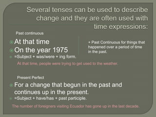 2. describing change and consequence 7mo | PPTX