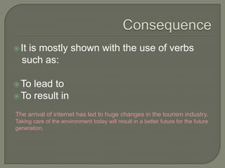 2. describing change and consequence 7mo | PPTX