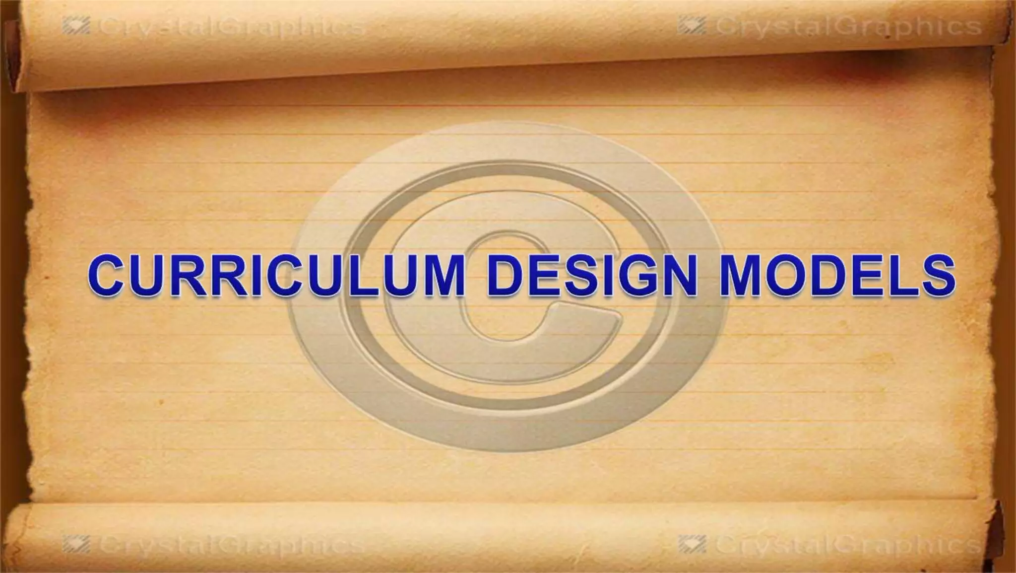 Curriculum Design Models | PPTX