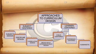 Curriculum Design Models | PPTX
