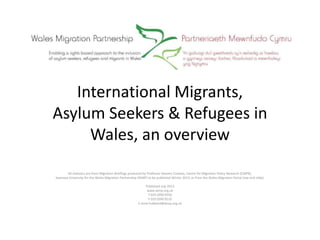 Wales Migration Partnership - going the extra mile | PPTX | Economy ...