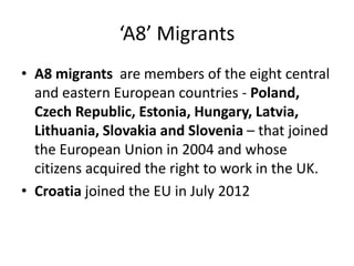 Wales Migration Partnership - going the extra mile | PPTX | Economy ...