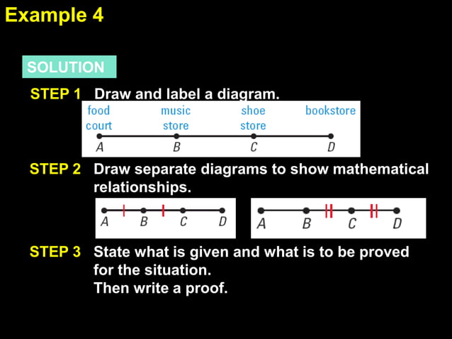 2.6 prove statements about segments and angles | PPT