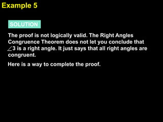 2.7 prove angle pair relationships | PPT